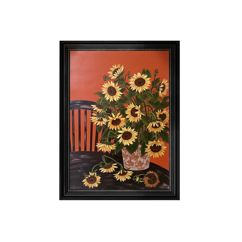 LUXORA Hand-Painted Oil Painting 50/80/120cm - Contemporary Wall Art T ...