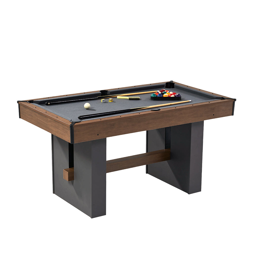 MACE 5Ft6In Pool Table Walnut Frame – leafliving